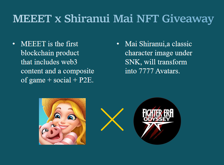 MEEET on Twitter: "🎉End of MEEET x Shiranui Mai NFT Giveaway Following are 50 x MEEET 20 ...