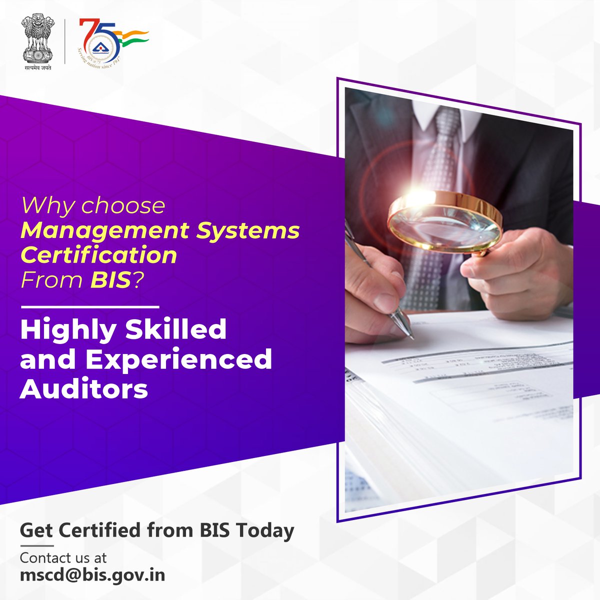 Bureau of Indian Standards on Twitter: "BIS has large resources of auditors and experts ...