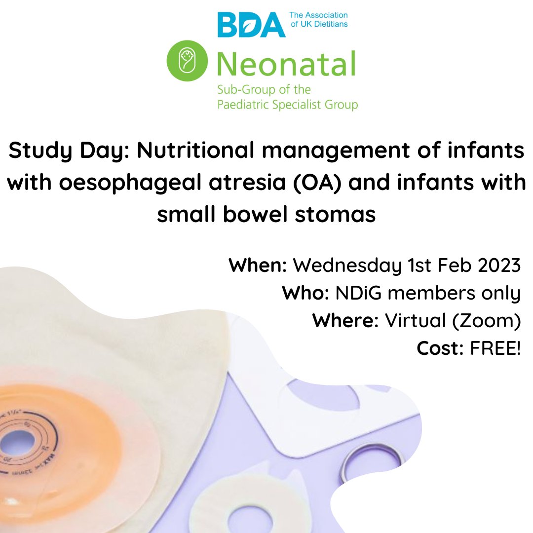 BDA Neonatal Dietitians Interest Group on Twitter: "NDiG members - coming soon! Keep a look out ...