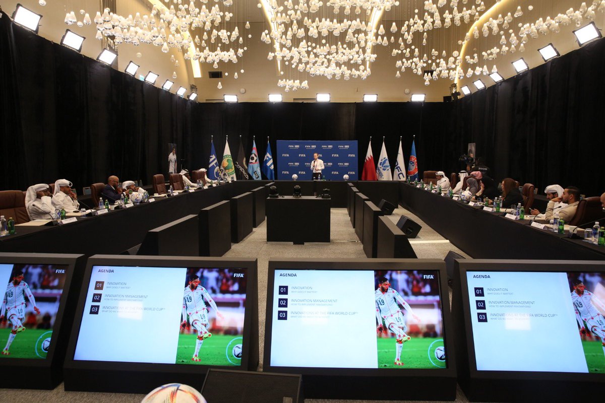 Qatar Stars League on Twitter: "Conclusion Of Activities Of Executive Programme Between #FIFA ...