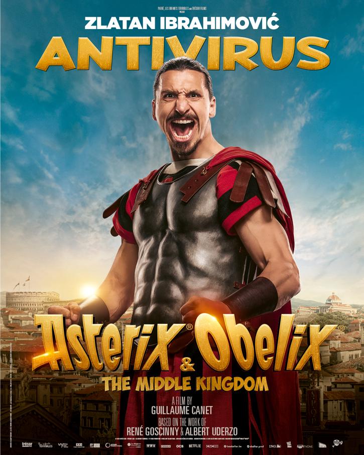 Zlatan Ibrahimović on Twitter: "Let me proudly present ANTIVIRUS. Asterix & Obélix https://t.co ...
