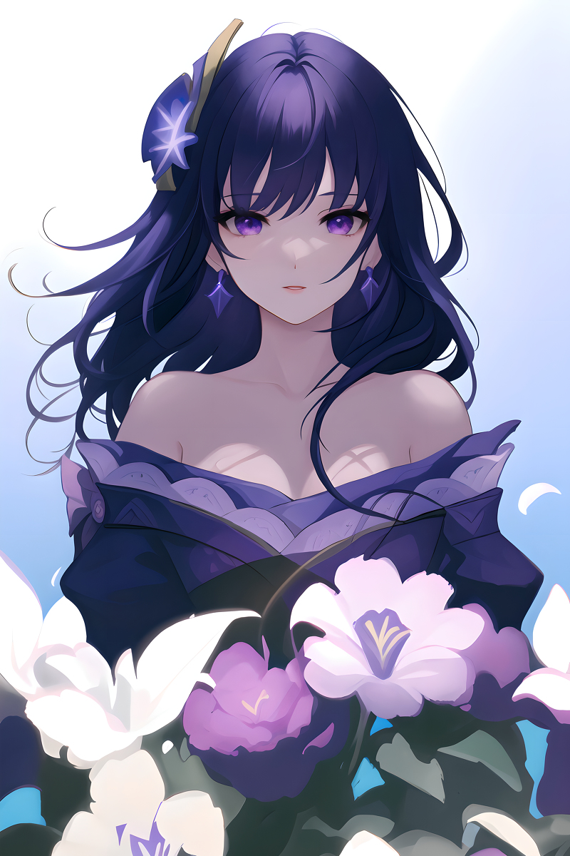 EI⚡️ & her puppy 🦊 on Twitter: "⚜️ #raiden #原神 #GenshinImpact #雷电将军 #RaidenShogun #EI Credit ...