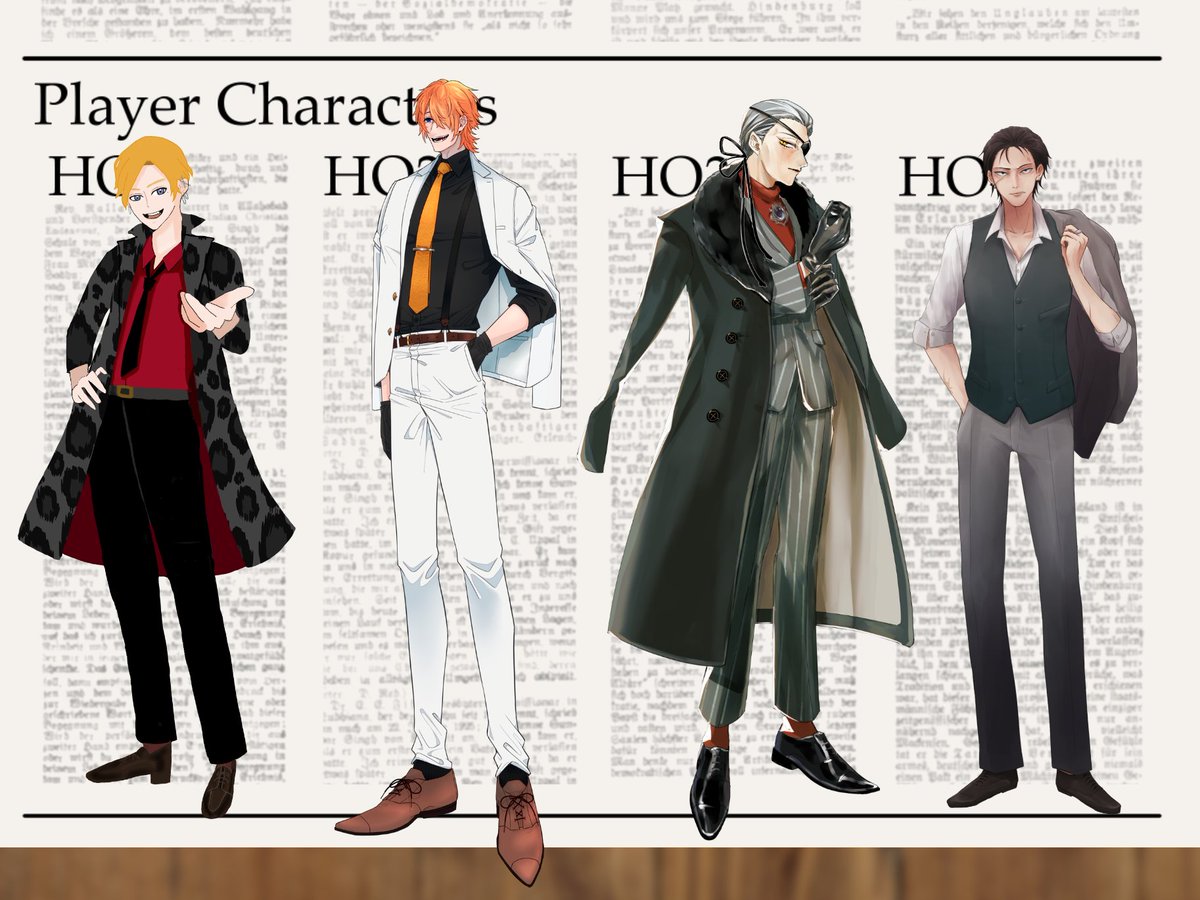 はのん on Twitter: "𝐂𝐨𝐂『Aconite:re』 𝐊𝐏：ミヤノ 𝐇𝐎𝟏-次期ドン：ミフコ / エルヴィン・ギブソン 𝐇𝐎𝟐-補佐兼親友：はの / グリフィン・リンクス 𝐇𝐎𝟑 ...