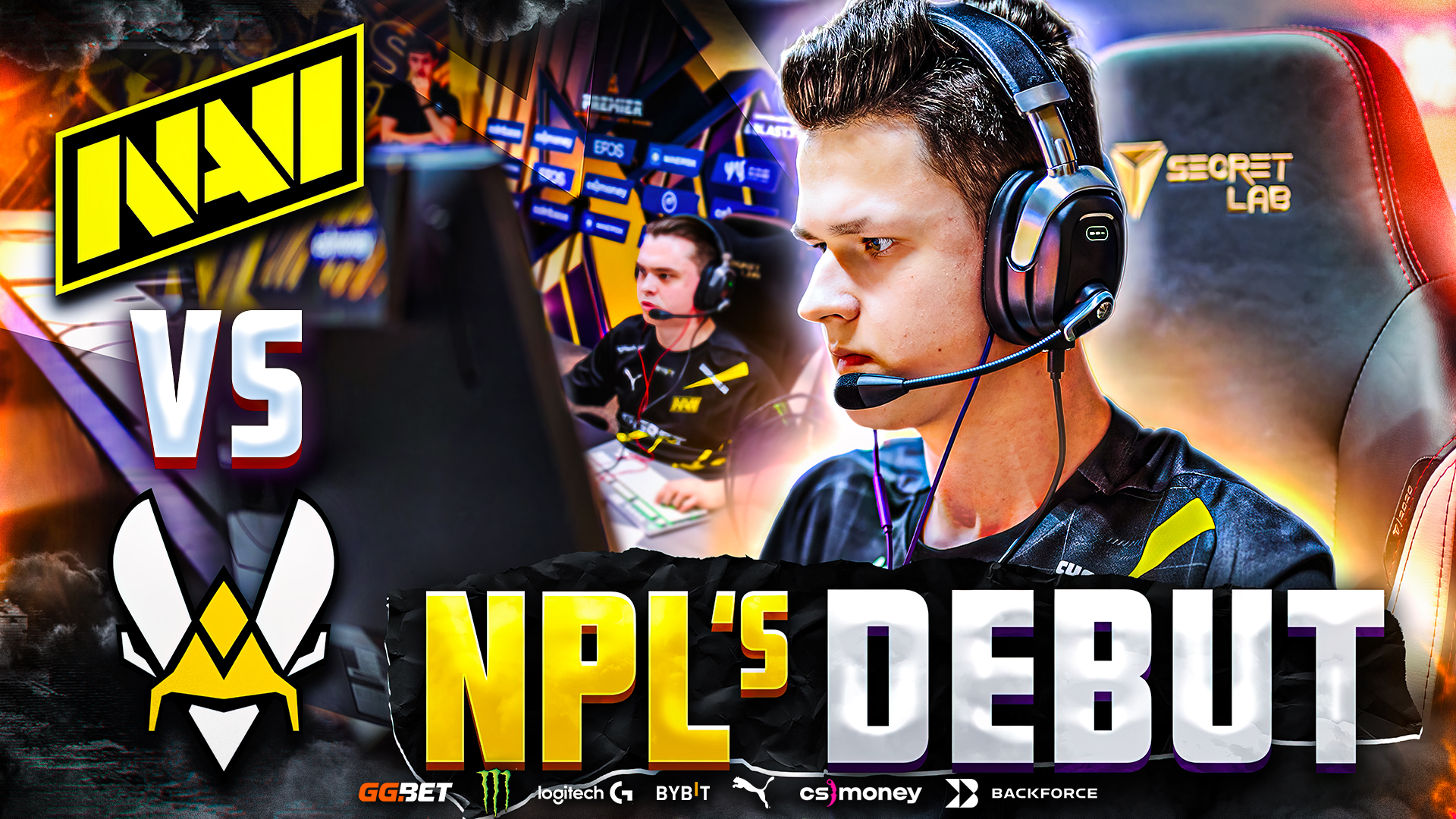 NAVI on Twitter: "Tough game against Vitality and npl's debut. Catch our first vlog from # ...