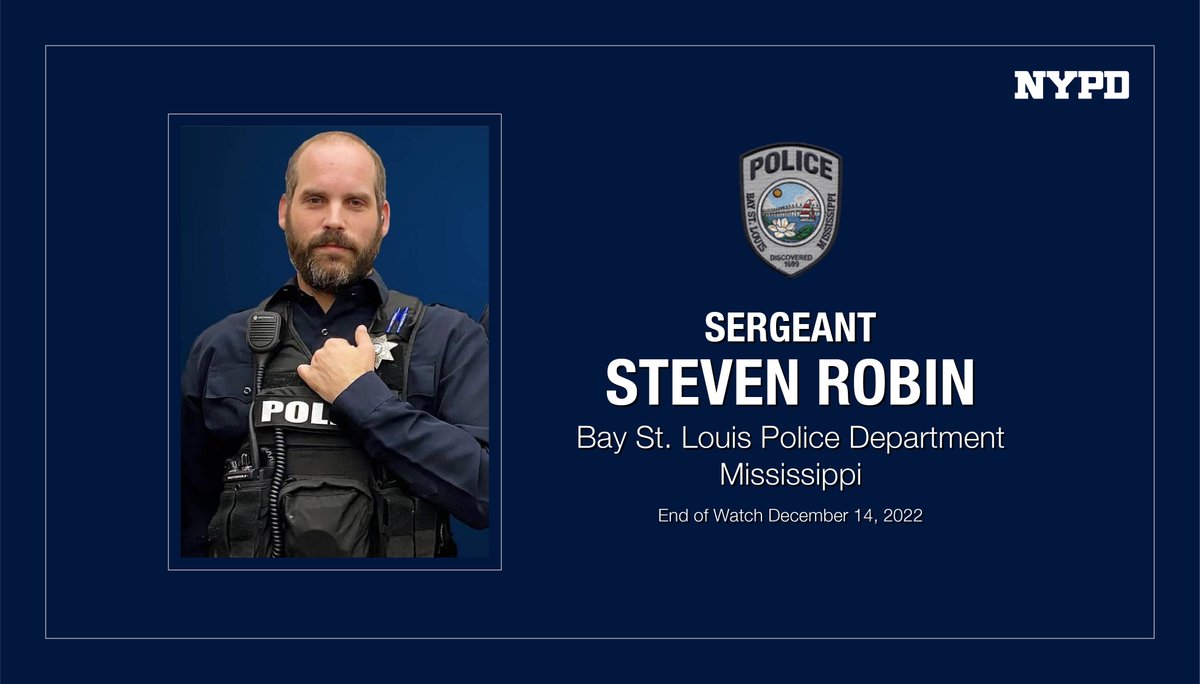 The NYPD stands with the Bay St. Louis Police Department following the ...