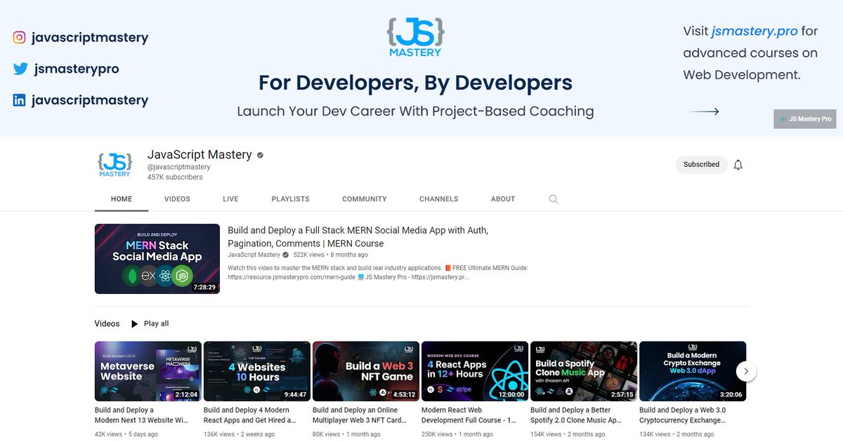 16 YouTube channels that will make you a better developer (free ...