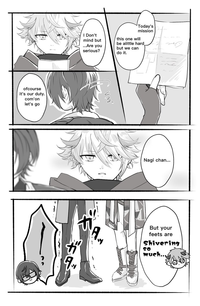 「Eng ver Room4s manga ⚠︎Fabrication #SeraPic #四季彩画 」ゆっくの漫画