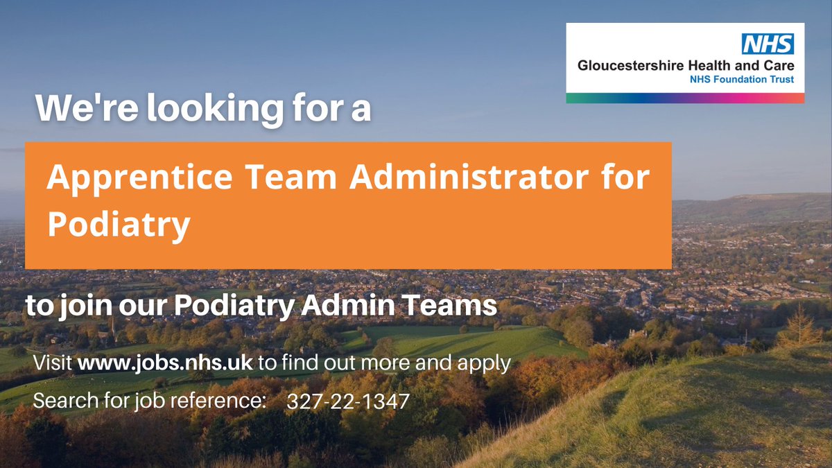 Gloucestershire Health and Care NHS FT on Twitter: "RT @GHC_Apprentices: ⭐️New Apprenticeship ...