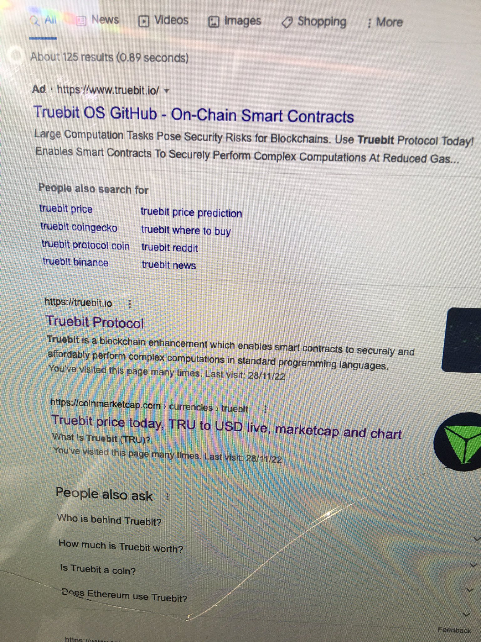 Saucissonjambon on Twitter: "Use Truebit Protocol today! $tru #truebitproticol search on Google ...