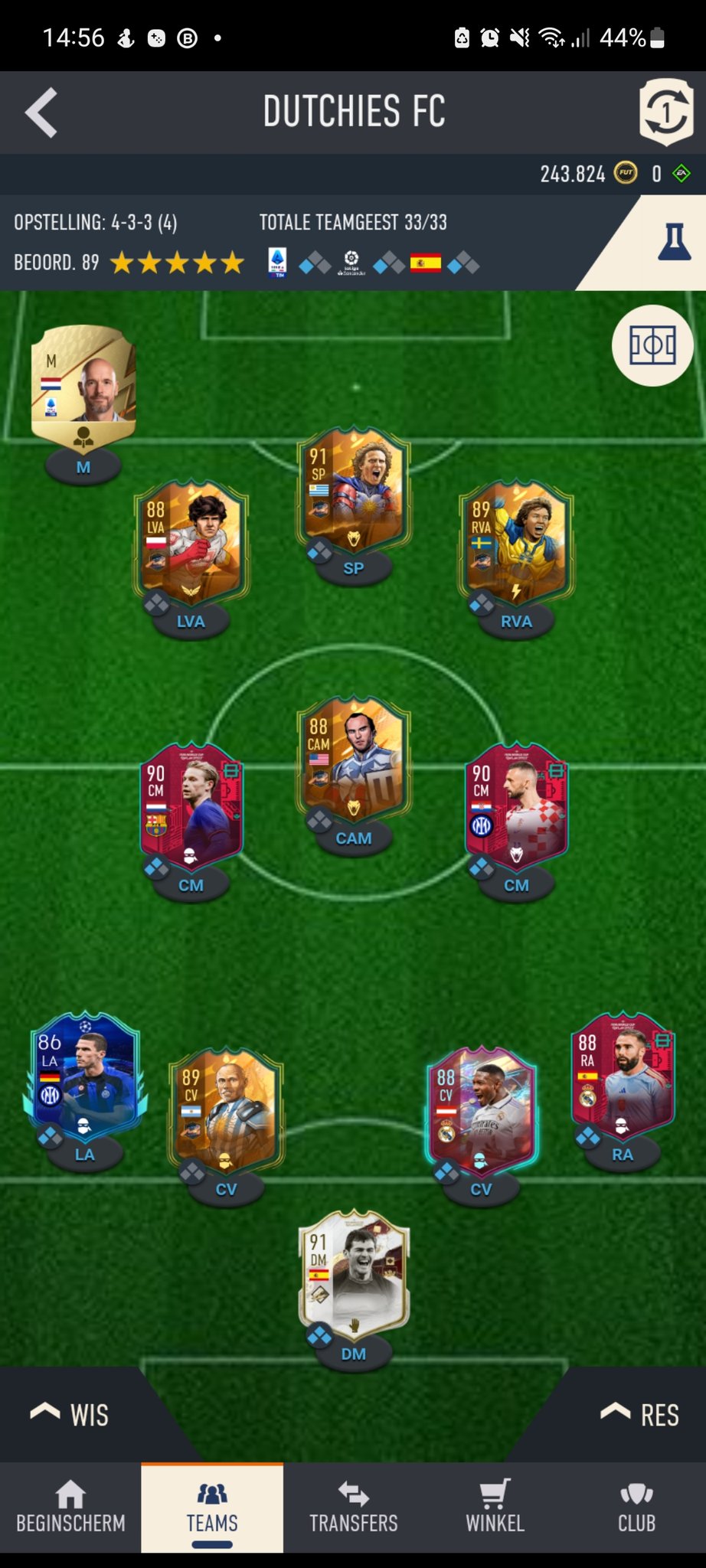 fabian mulder on Twitter: "@FUT_Rory So happy with my squad😁 https://t.co/QHMJvGN3pa" / Twitter