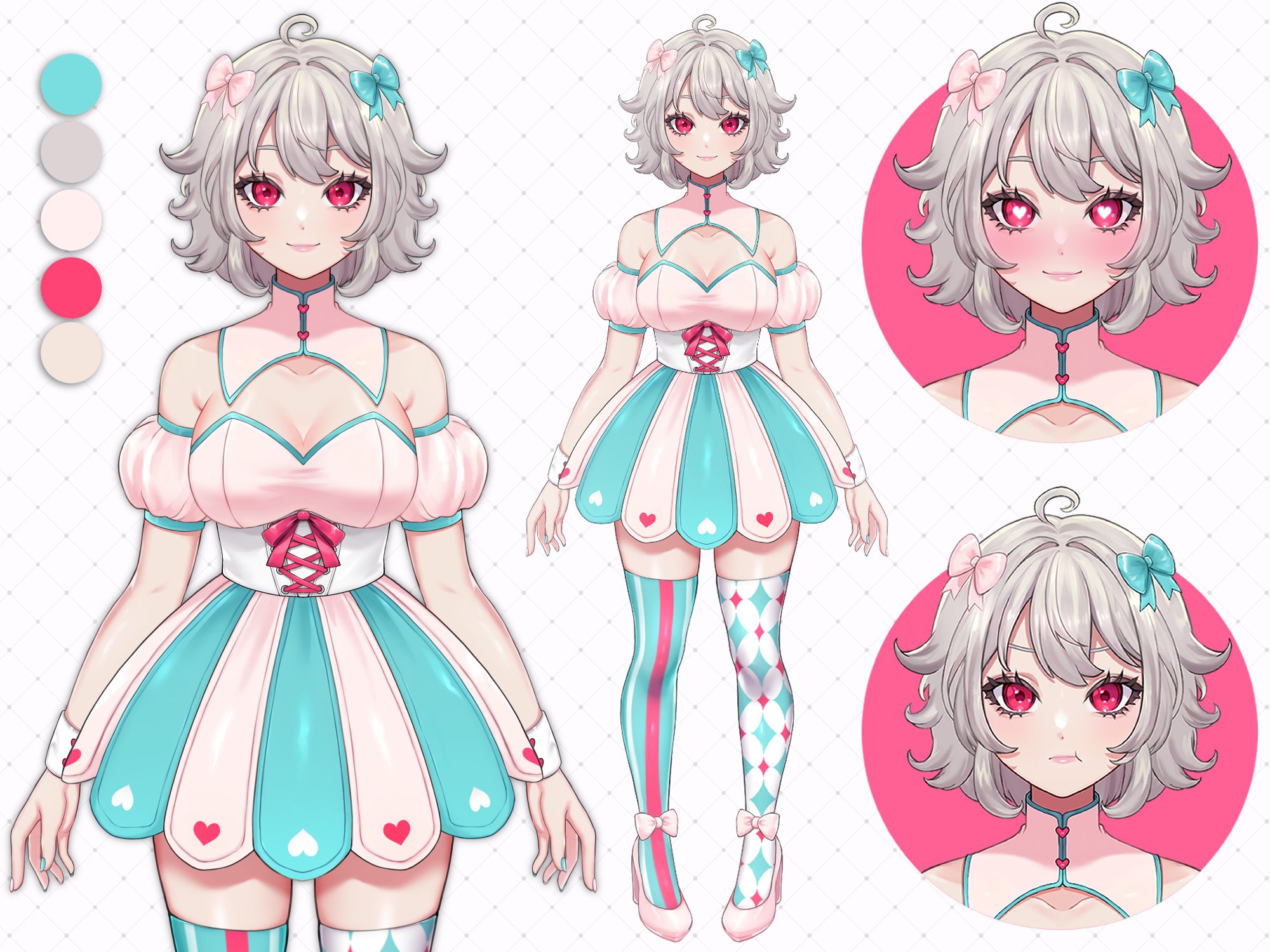 sadppy ★🎀⊰⭑ @working on Twitter: "Vtuber model commissions open 💌 Hello! I am officially opening ...