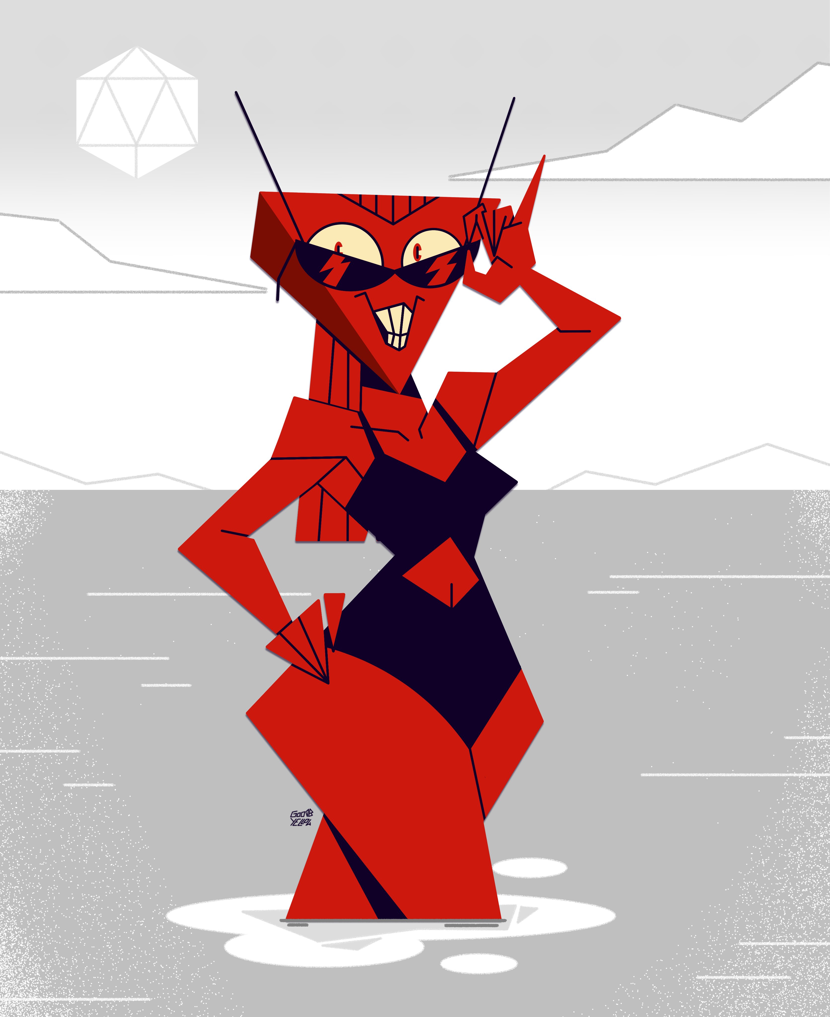 Goodbyellow on Twitter: "The girls go to the beach! Some ilustrations that I did this summer # ...