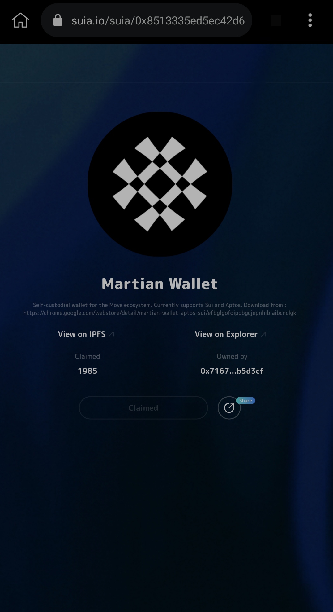 CryptoBond (((🔴🤏🌍))) on Twitter: "@martian_wallet @Mynft2021 https://t.co/wq7rpIr1Fh https://t ...