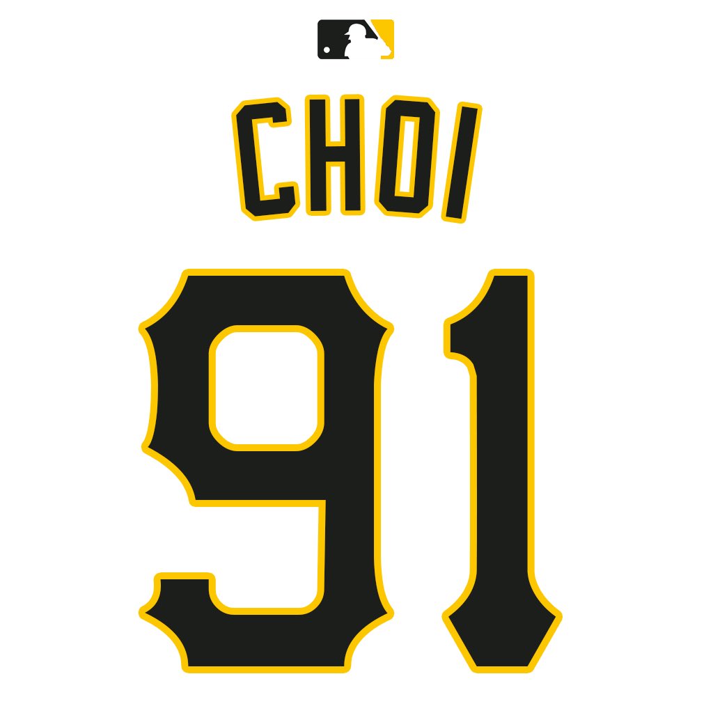 MLB Jersey Numbers on Twitter: "1B Ji-Man Choi (@cjm0519) will wear number 91. First wearer in ...