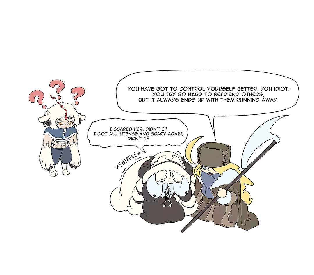 「the Demon and the Baa-Baa 」|Wafferscotch the Great 👑のイラスト