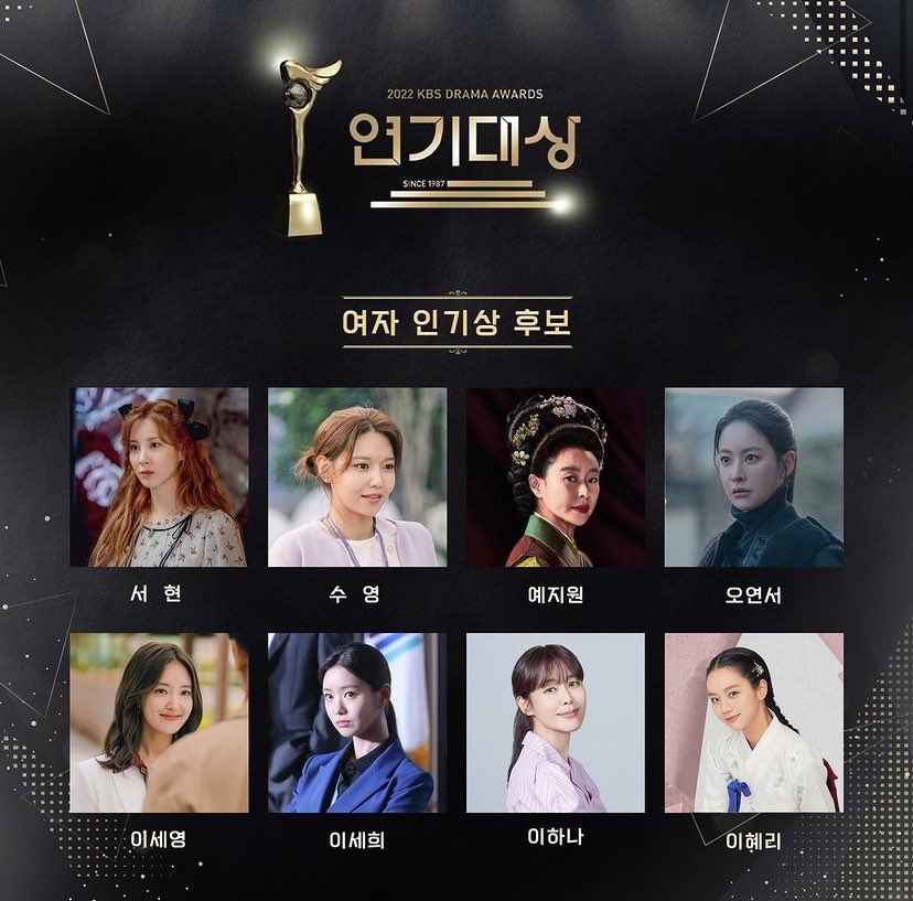 Oh Yeon Seo Brasil on Twitter: "🏆 — Nossa querida Han Jae Hee está concorrendo como popularidade ...