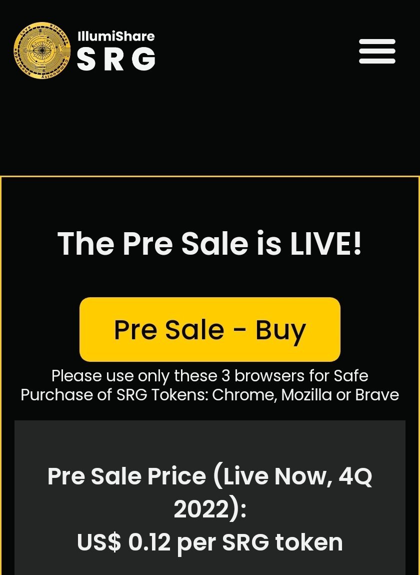 1) You have your eyes on a VERY promising presale. You see the token ...