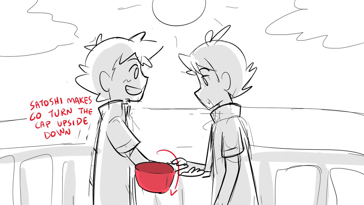 「The scenes above were the only ones that were finished, from」Lukas ...
