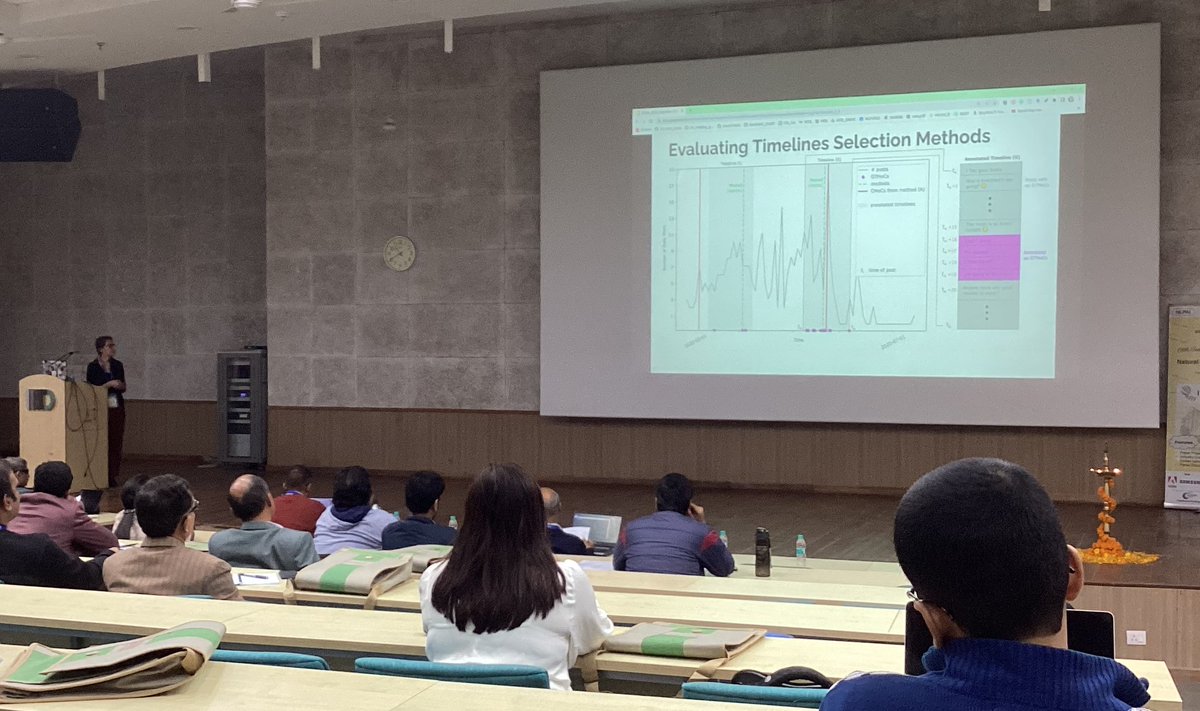 ICON 2022 on Twitter: "Prof. Maria Liakata (@xrysoflhs) delivering her keynote @ @ICON_2022 ...