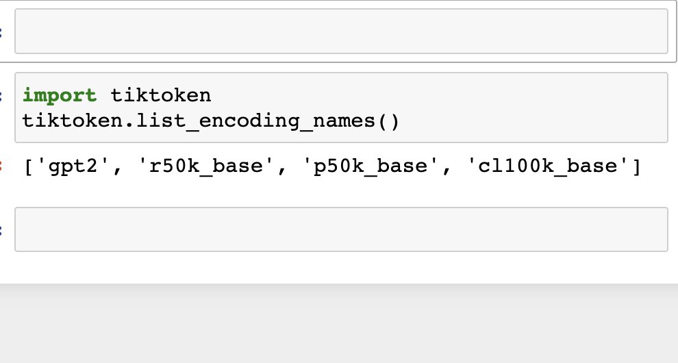 Harrison Chase on Twitter: "anyone know what these different encoding names in OpenAI's new ...