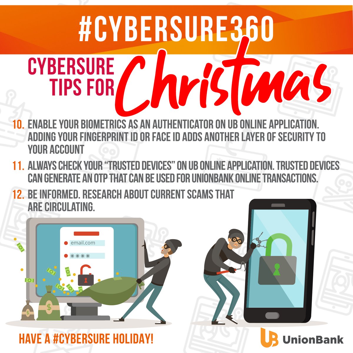 Union Bank of the Philippines on Twitter: "Christmas is a season of parties, shopping, and ...