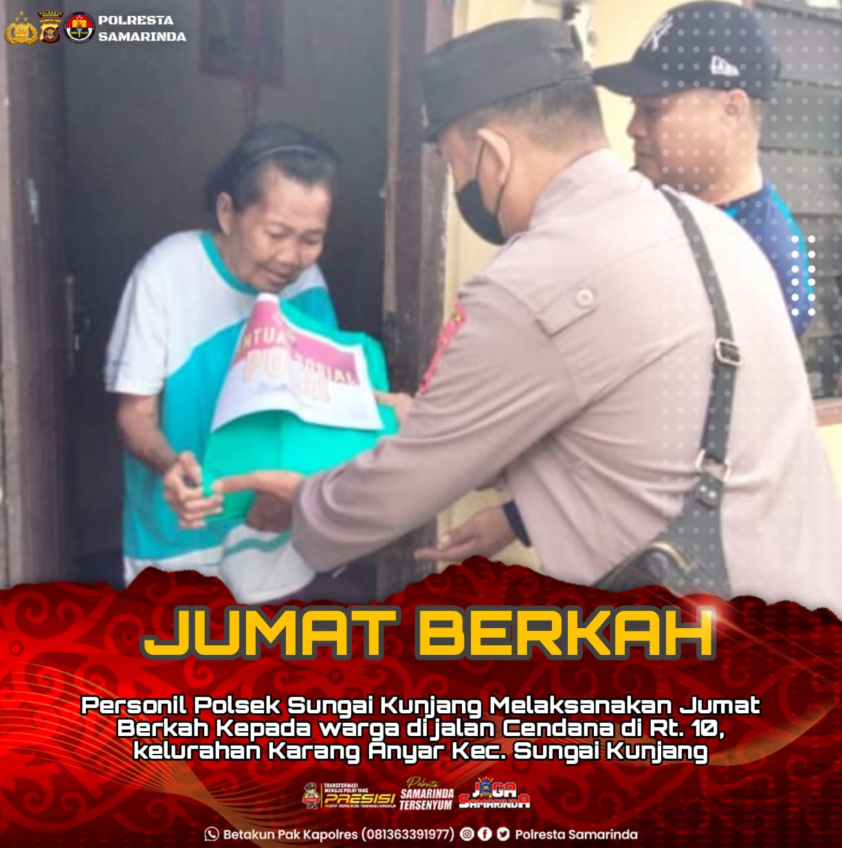 Polsek Sungai Kunjang (@humaspolsekskj) / Twitter Polsek Sungai Kunjang (@humaspolsekskj) / Twitter