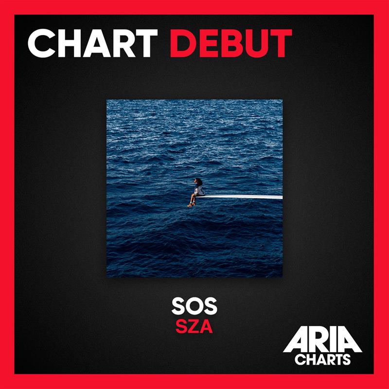 Huge chart debut for SZA, landing in at 2 on the ARIA Albums Chart with ...