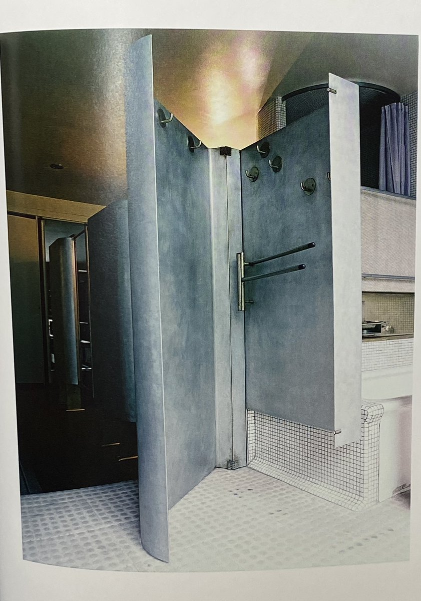 Architext14 on Twitter: "Trying to understand Maison de verre bathroom plans. Hinge space meets ...