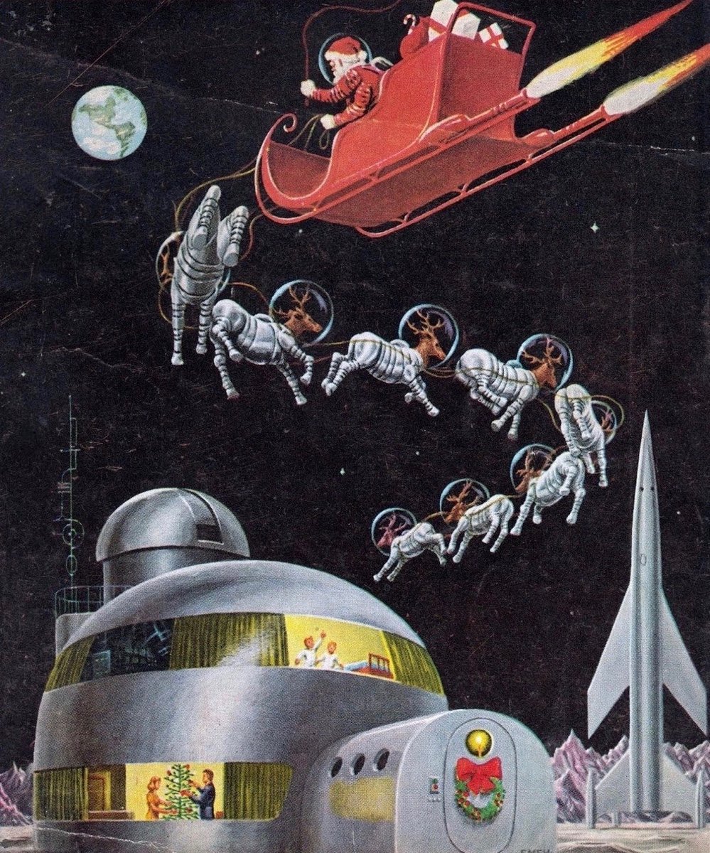 Humanoid History On Twitter Ed Emshwillers Christmas Cover Art For