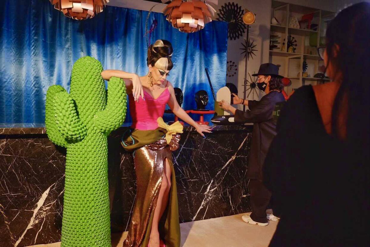 Jude Macasinag on Twitter: "Manila @manilaluzon in a custom “Undressed” effect Philippine Terno ...