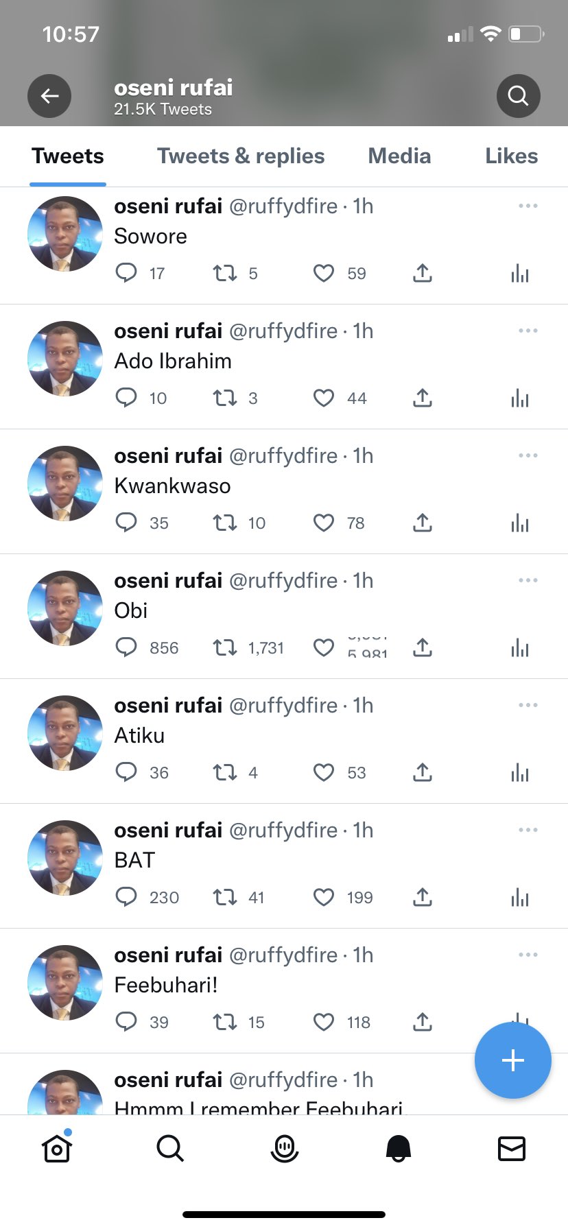 oseni rufai on Twitter: "Lies have short legs! This was the tweet. https://t.co/aqXBydCuC4 ...