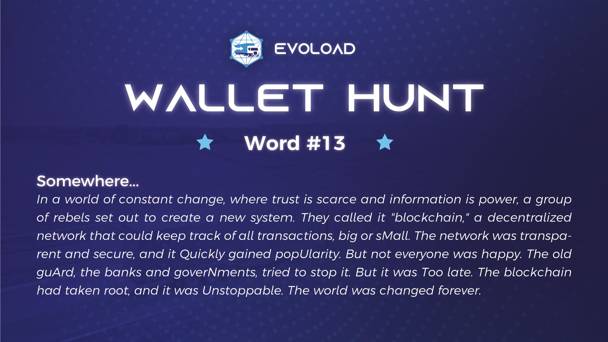 Evoload on Twitter: "We wanted to delight our community with a small story! We hope you enjoy it ...