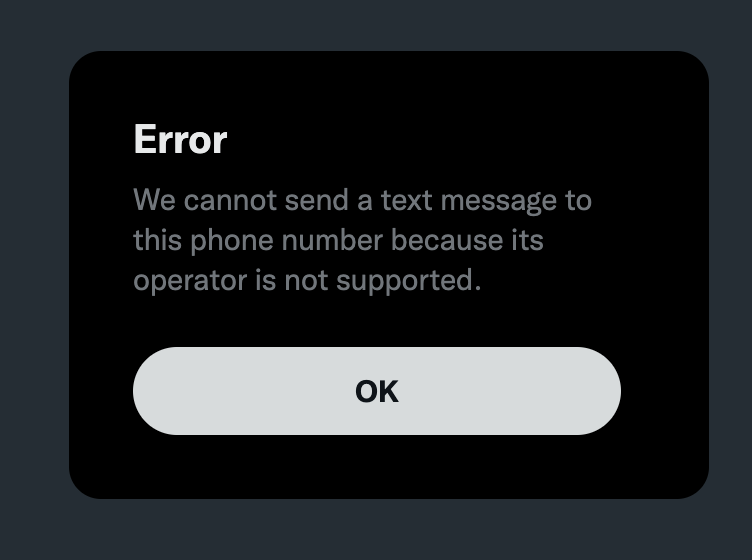 ahhhhfs on Twitter: "😳😳如果使用gv号码绑定了推特 然后又开启了二步验证 那么这个推特账号是不是废了 马老板抄功能挺不会抄的 https://t.co ...