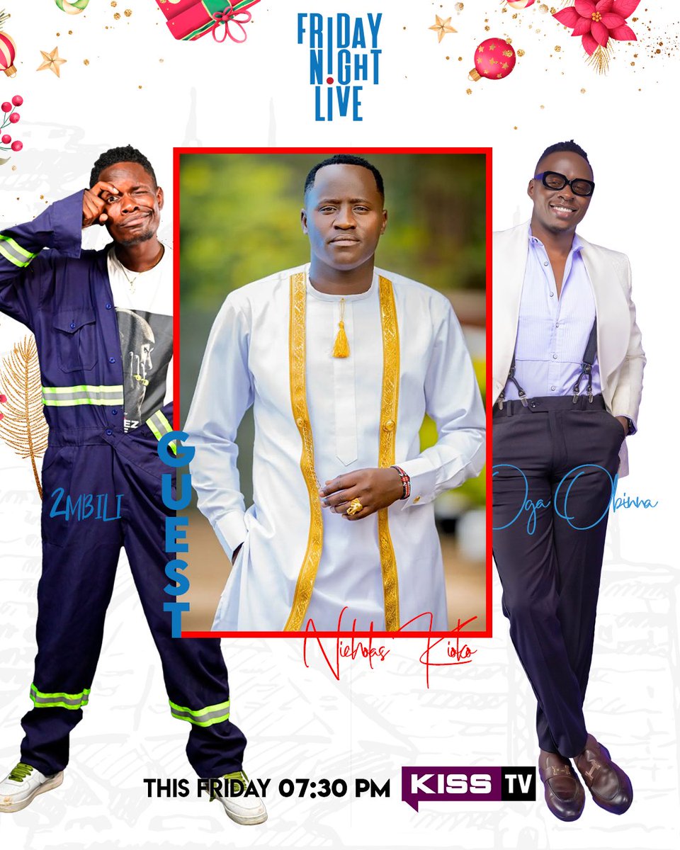 Gilbert RONO on Twitter: "RT @KeepItKiss: Great show lined up for you on #FridayNightLive as the ...