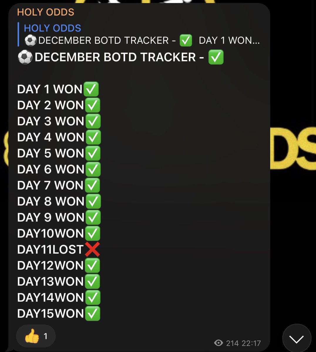 PlayMaker_Tips on Twitter: "RT @HolyOdds: 200 Clean ODDS & 3 ODDS Dropped Morning Breakfast ...