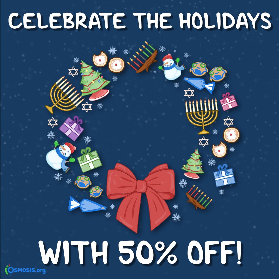 Osmosis from Elsevier on Twitter: "Give yourself the gift of Osmosis Prime for the holidays ...