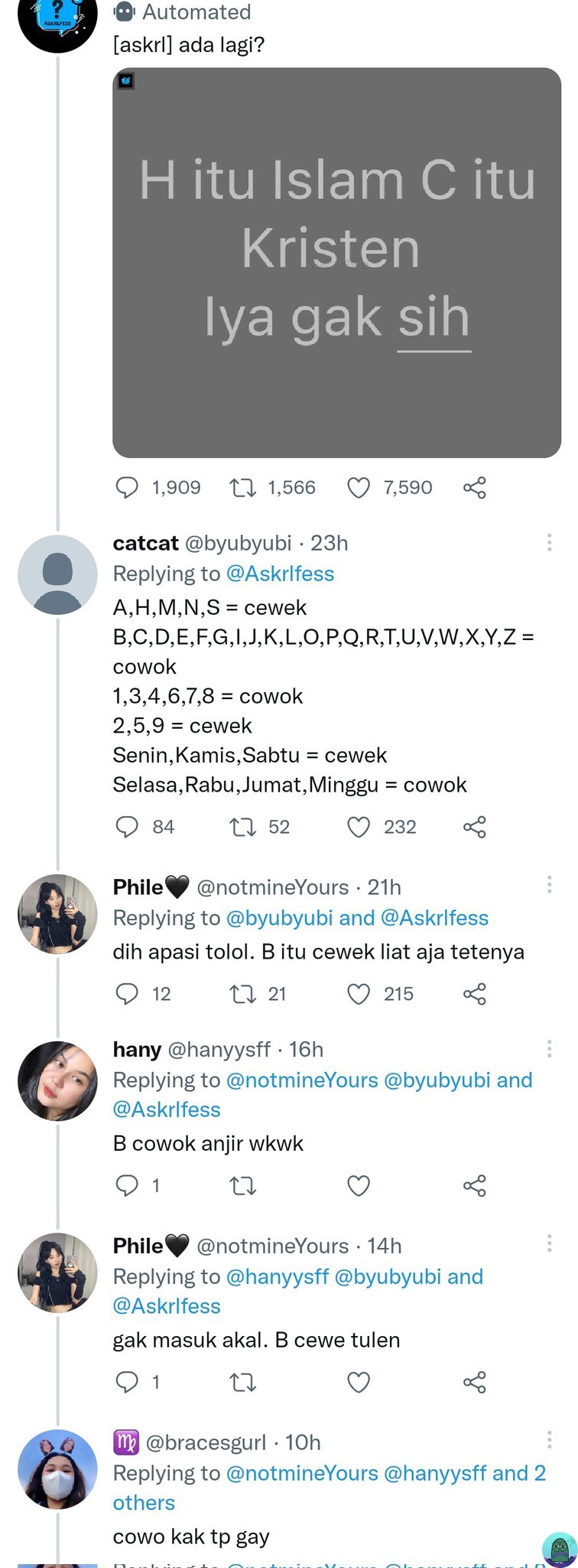 Tanyarl ㅡ Dilarang 🔞 on Twitter: "tanyarl mereka pada ngomong apesi ? https://t.co/XdMAe8x1b6 ...