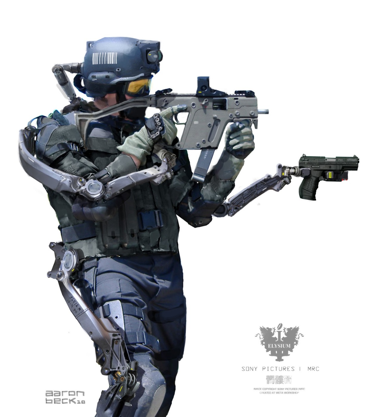 Elysium Robots Concept Art Concept Art: Elysium | CONCEPT ART