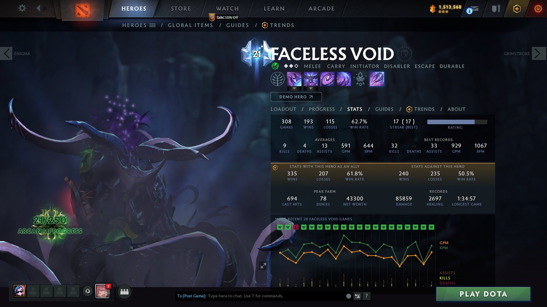 Faceless Void Item Build Dota 2
