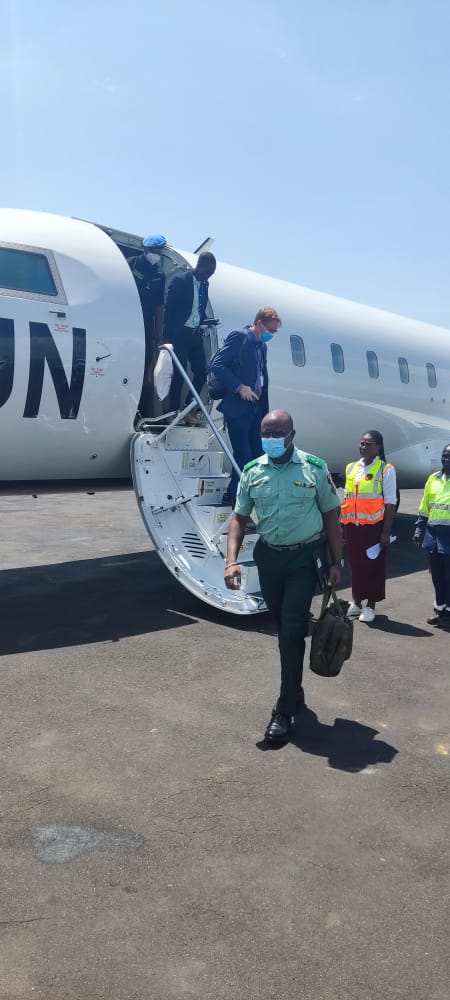 MONUSCO POLICE on Twitter: "Le chef de @MonuscoPolice général de brigade @berethem entame une ...