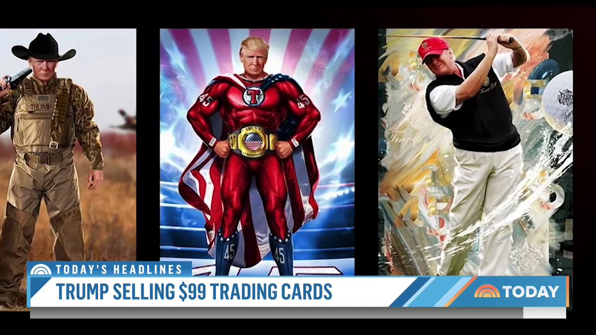 Former President Donald Trump unveiled an online store to sell digital ...