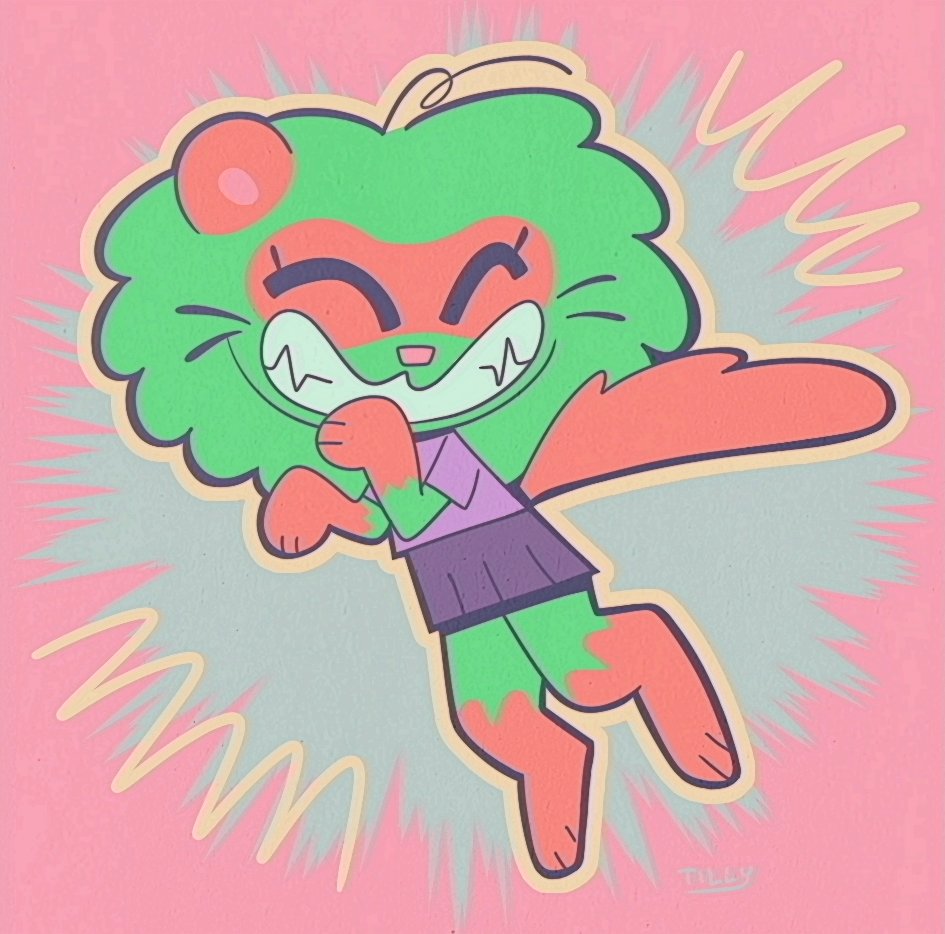 「teehee 」|tillieのイラスト