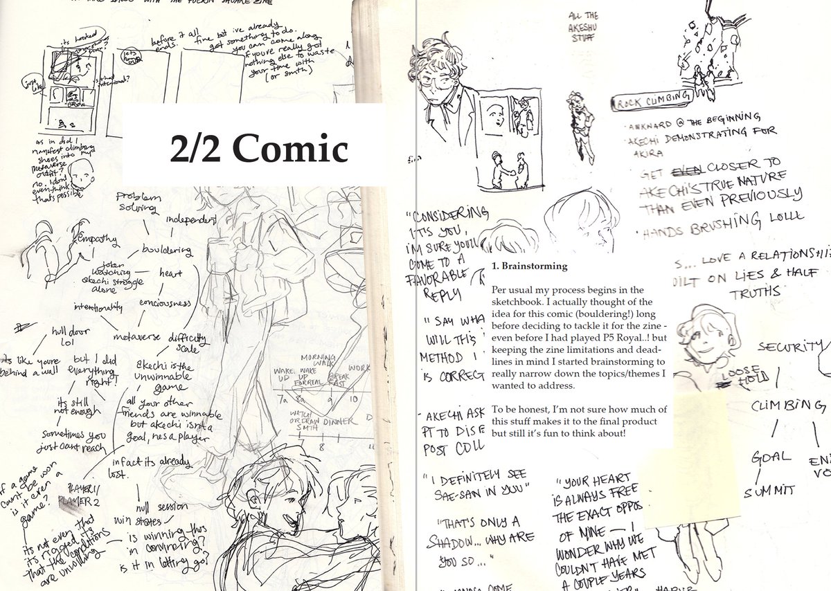 「heres a bunch of process stuff that i put together for the d」MERUZの漫画