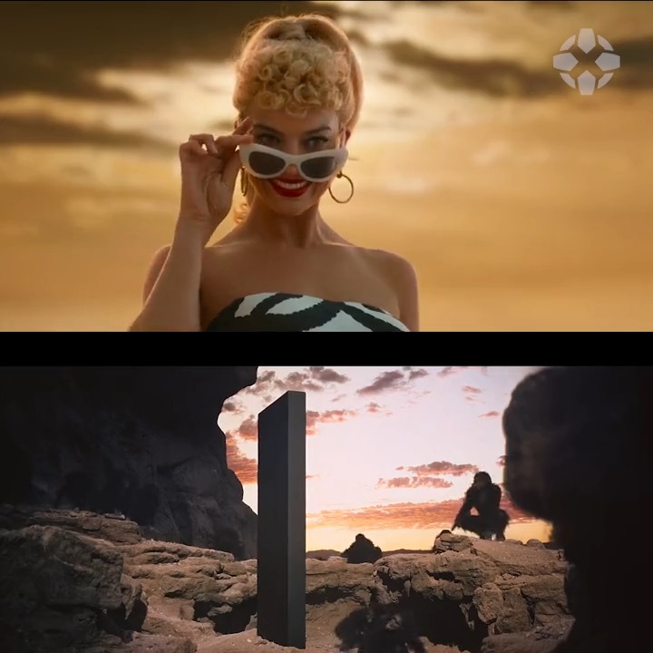 IGN on Twitter: "Margot Robbie in Barbie vs. 2001: A Space Odyssey https://t.co/fht1RKGdfO ...