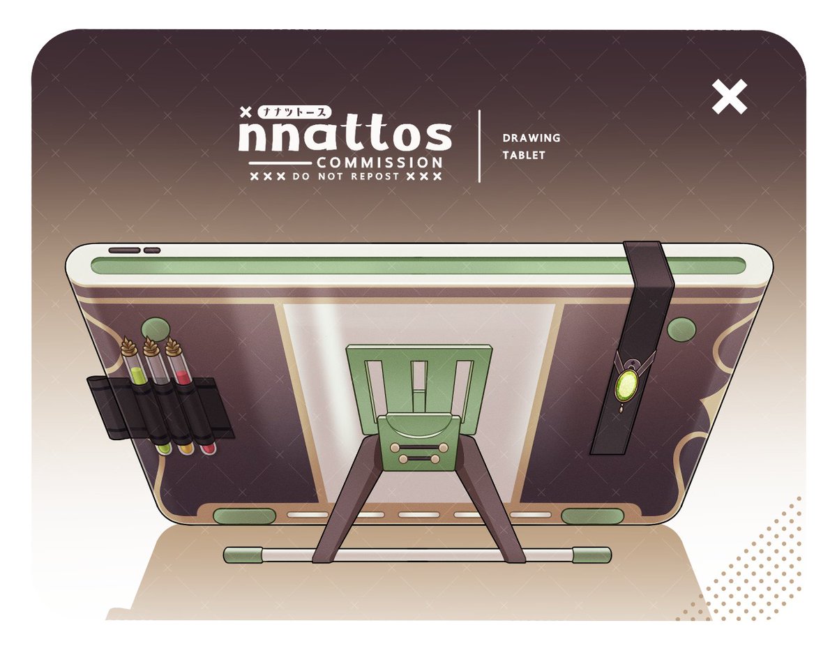 🍀 nnattos 🍊 ft.BUSY on Twitter: " Commission Vtuber Type : Drawing Tablet Owner ...
