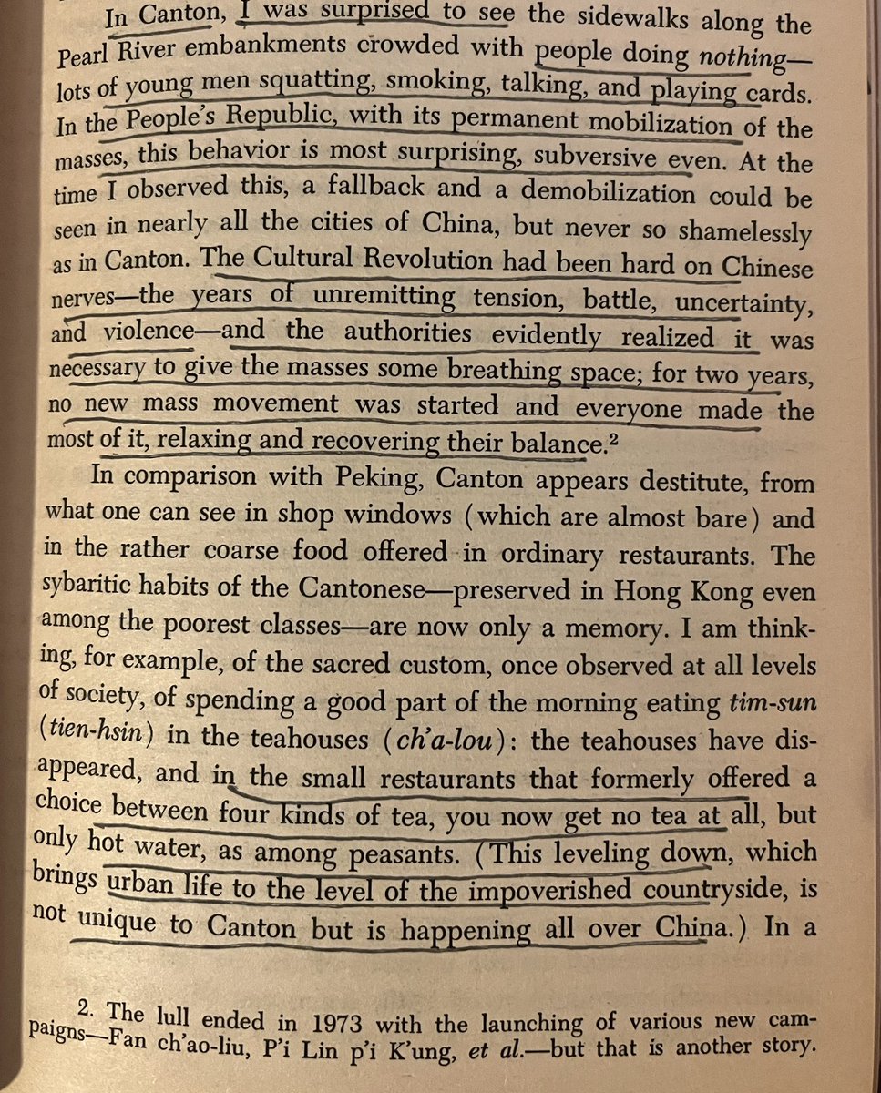 Chinese Shadows was originally published in 1974. In the book, the ...