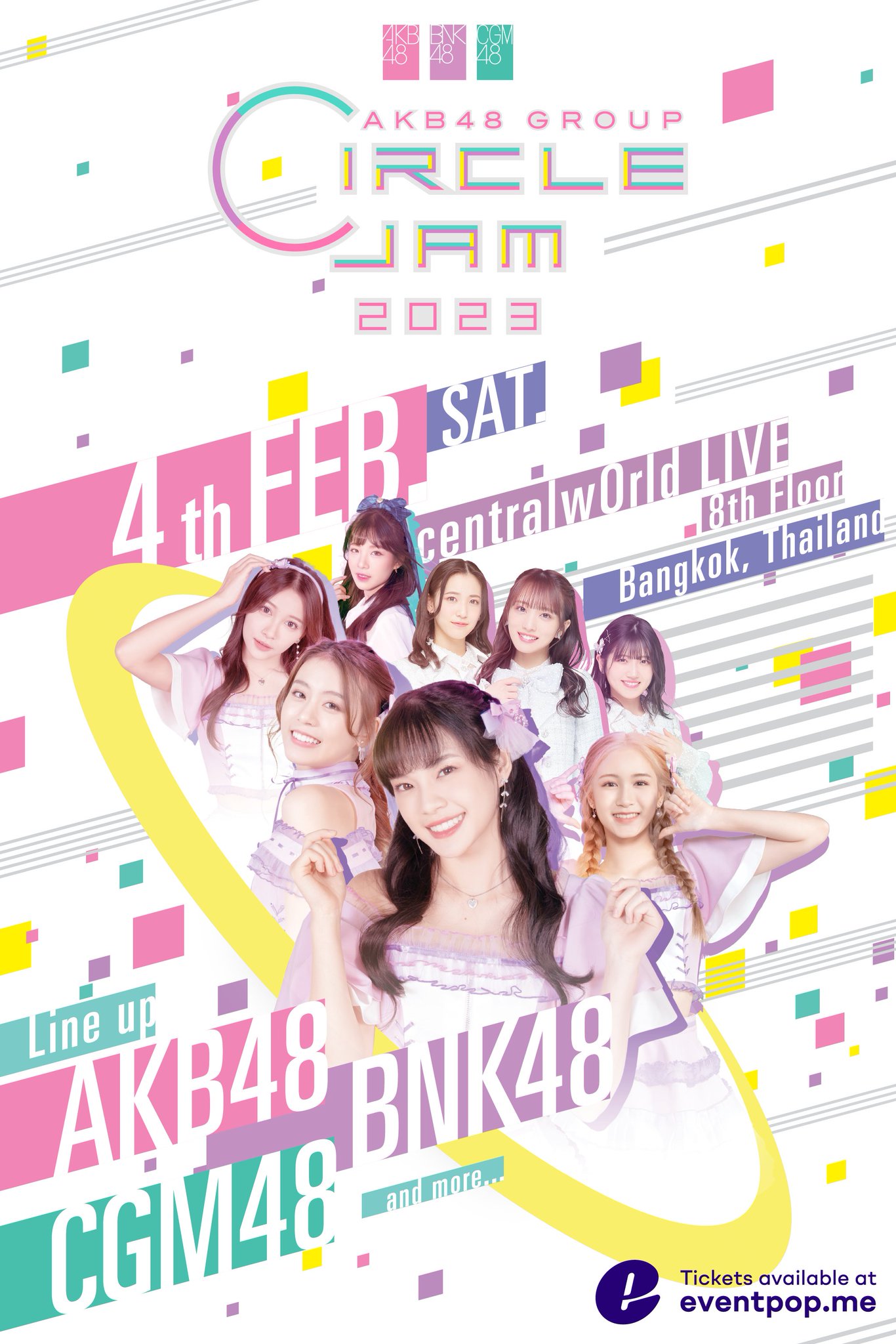 BNK48 on Twitter: "[ #48GCIRCLEJAM ] AKB48 Group Circle Jam 2023 4 FEB 2023 @ centralwOrld LIVE ...