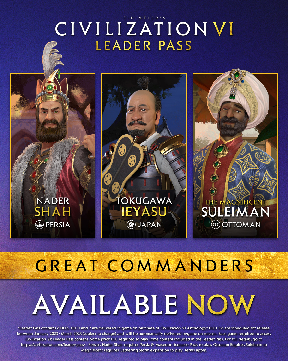 New Civ 5 Leaders