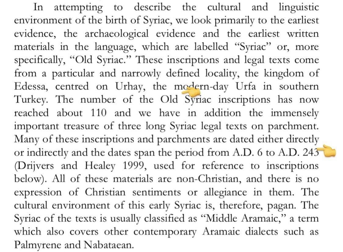 1 أقدمية العربية مقارنة بالسريانية أقدم دليل على الأبجدية السريانية ...
