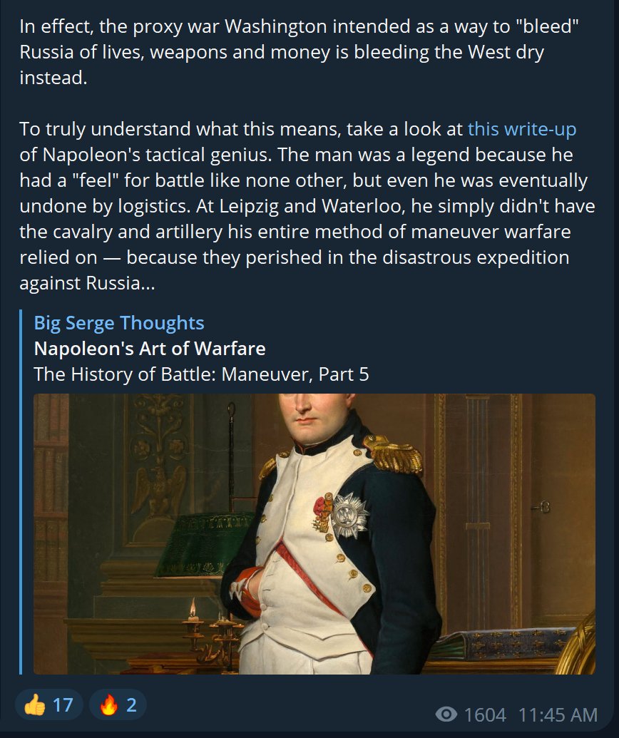 🧵This short Telegram thread from @NebojsaMalic is a brilliant piece of ...